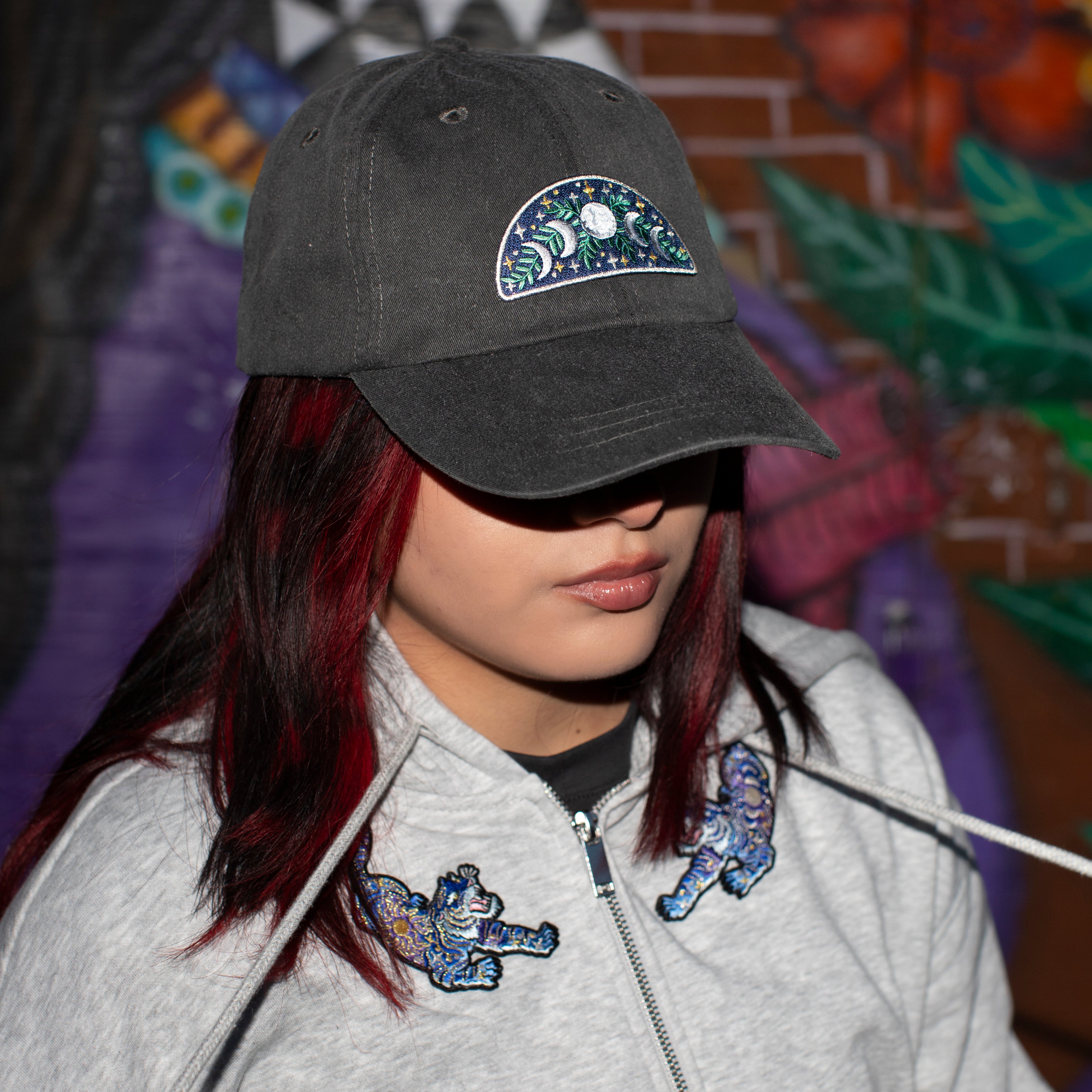 Moon Phases Baseball Hat – WildflowerCoShop