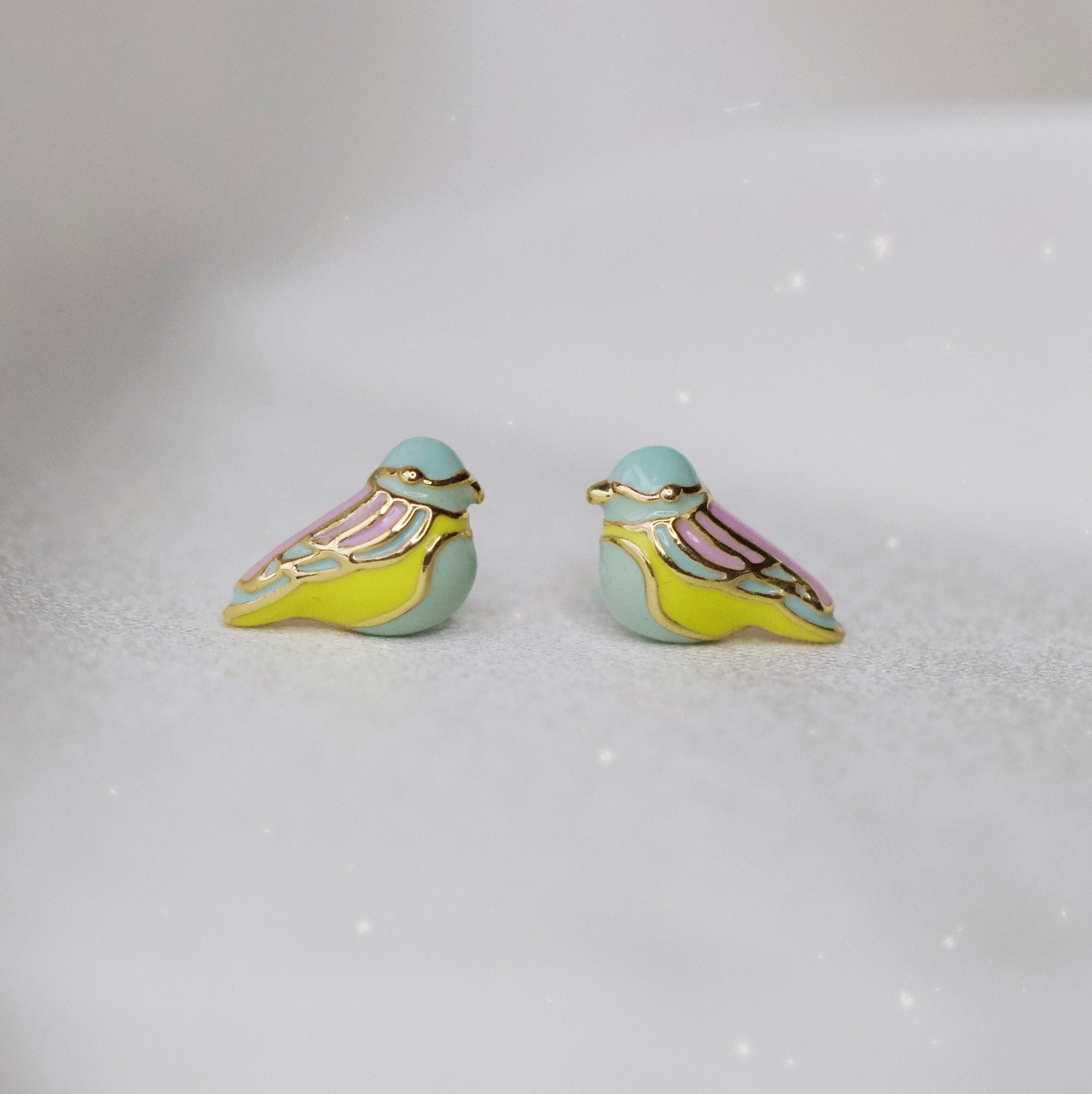 Songbird Stud Earrings – WildflowerCoShop