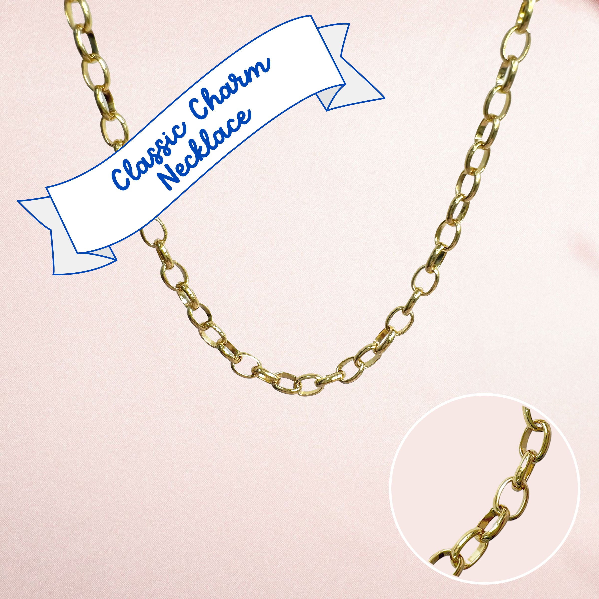 Classic Charm Necklace – WildflowerCoShop