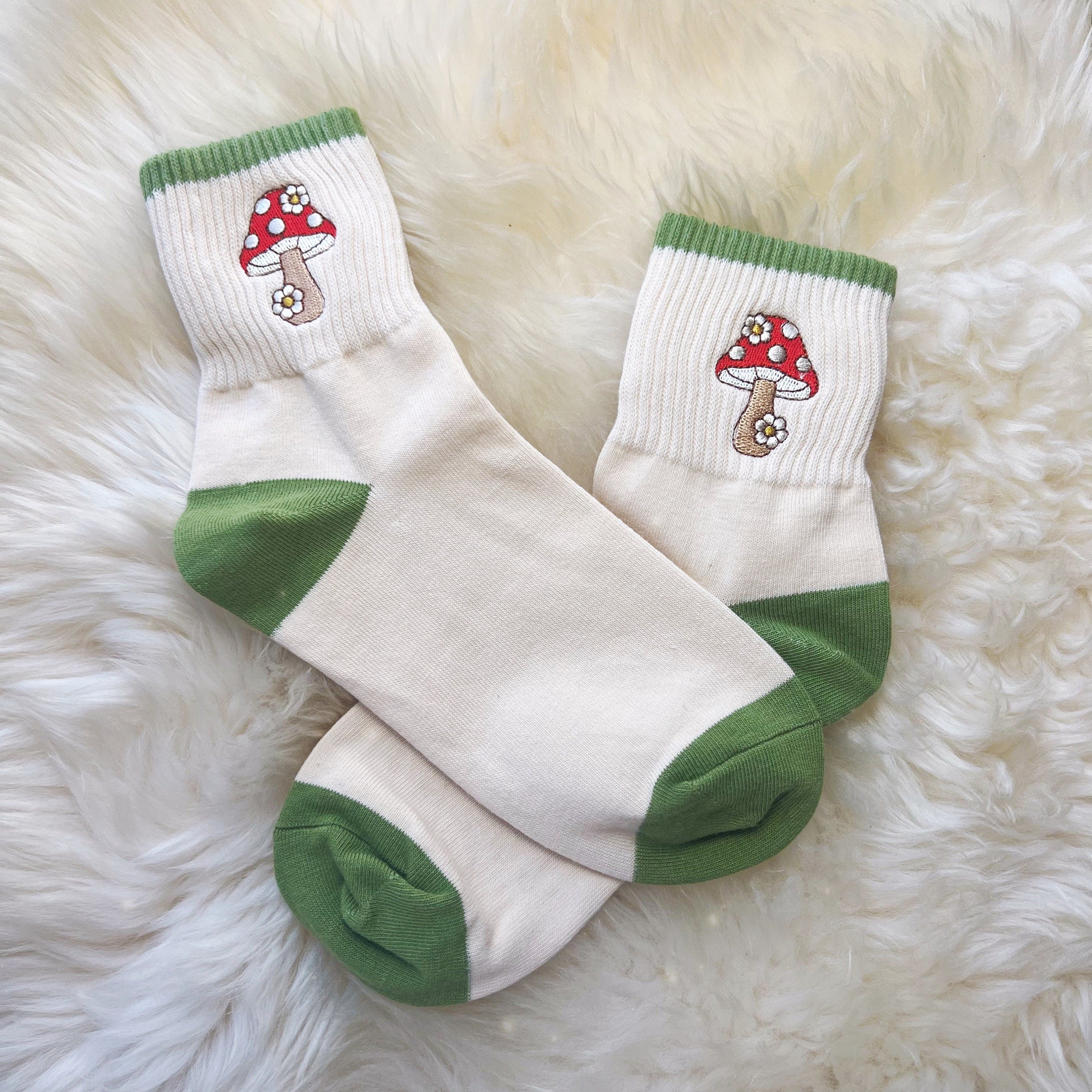 Mushroom Socks – WildflowerCoShop